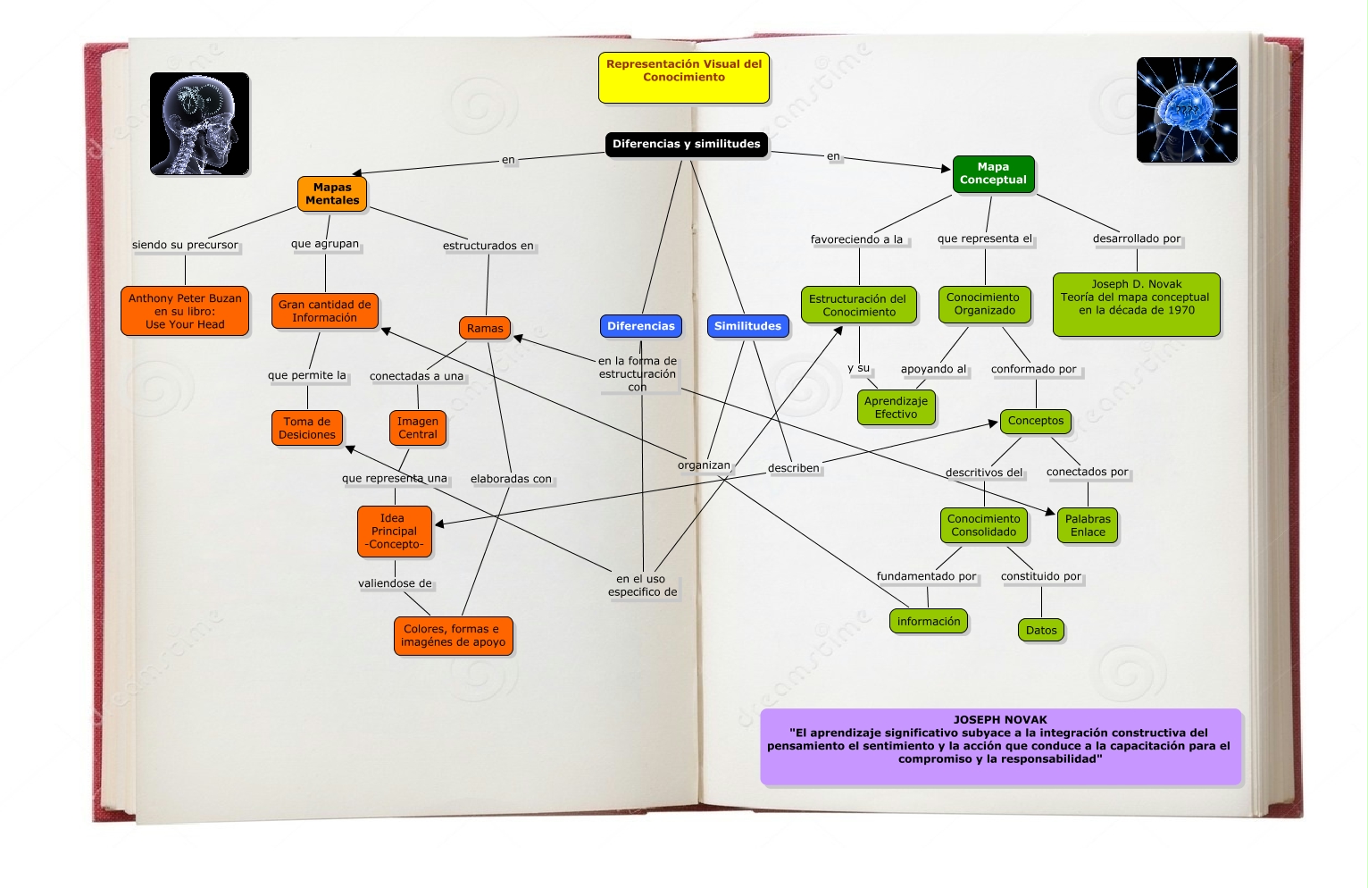 Mapa CONCEPTUAL (Javier DIAZ SANCHEZ-BUAP) - Representación Visual del Conocimiento